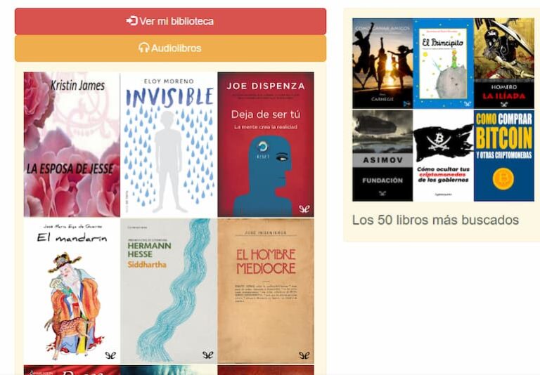Descargar libros gratis en PDF, ePub o eBook: 16 mejores páginas web