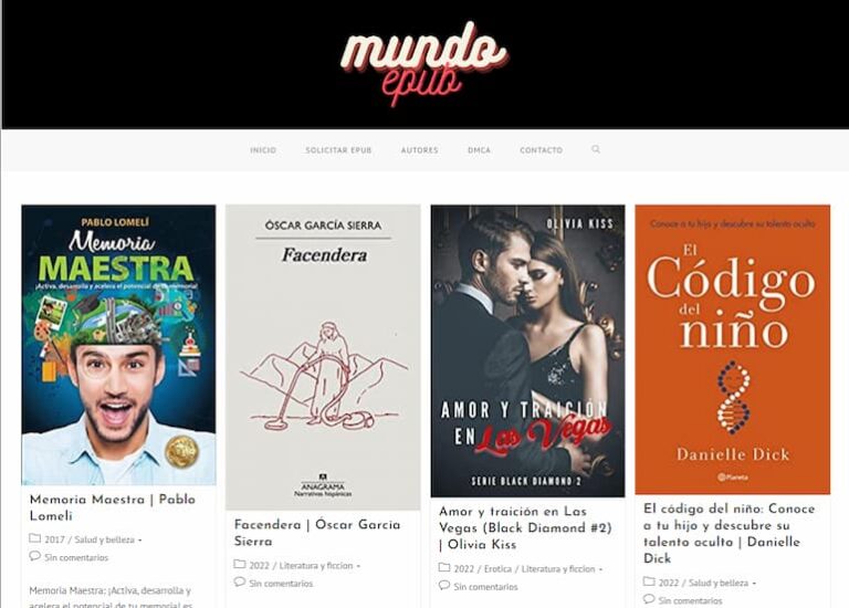 Descargar libros gratis en PDF, ePub o eBook: 16 mejores páginas web